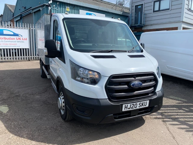 FORD TRANSIT 350 2020 (20) HI SIDE TIPPER 85,868 Miles Arborist Tree ...