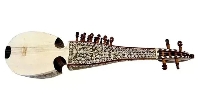 INDIAN PROFESSIONAL AFGHANI Toon Wood Kabuli Rabab Musical Instrument ...