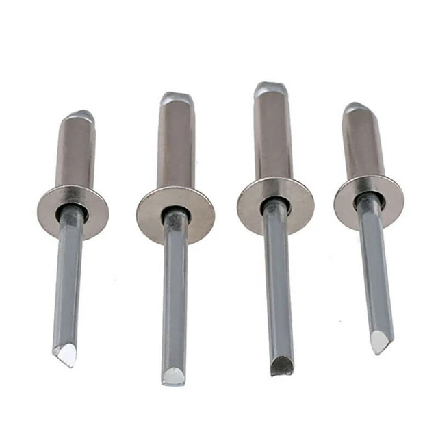 BLIND RIVETS DOME Head Pop Rivets Aluminum And Aluminum Alloy M2.4/M3.2 ...