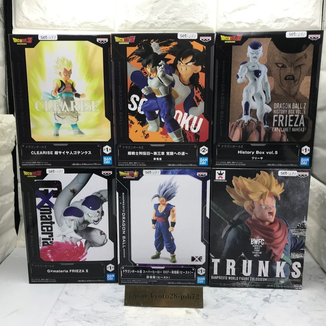 DRAGON BALL SON Gohan Goku FRIEZA Gotenks Trunks BANPRESTO Figure set ...