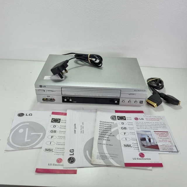 LG VHS VIDEO Tape Recorder LV880+ No Remote + Scart + FREE POST £29.87 ...