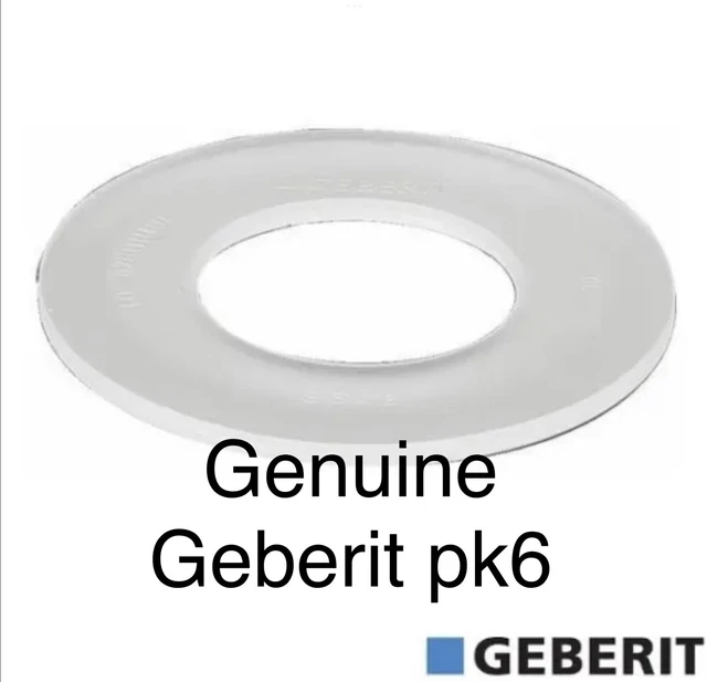 GEBERIT RUBBER CISTERN Flush Valve Seal - Washer (816.418.00.1) Tracked ...