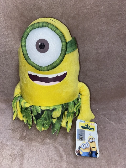 DESPICABLE ME MINION Plush Soft Toy Jungle Minion Stu Kevin Bob Leaf ...