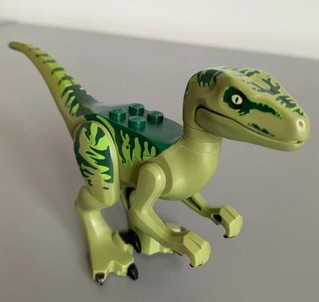 &LEGO JURASSIC WORLD - Raptor/Velociraptor verde ""Charlie"" 75920 ...