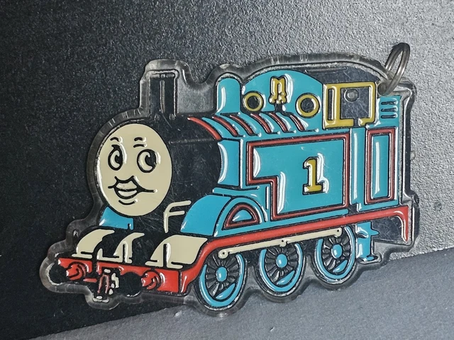 VINTAGE THOMAS THE Tank Engine Acrylic Double Sided Key Ring Keychain £ ...
