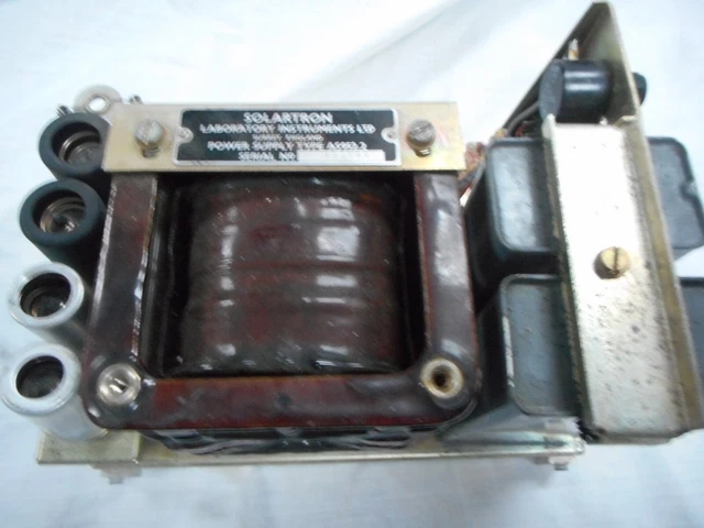 SOLARTRON VALVE REGULATED HT Filament Transformer Power Supply Module ...
