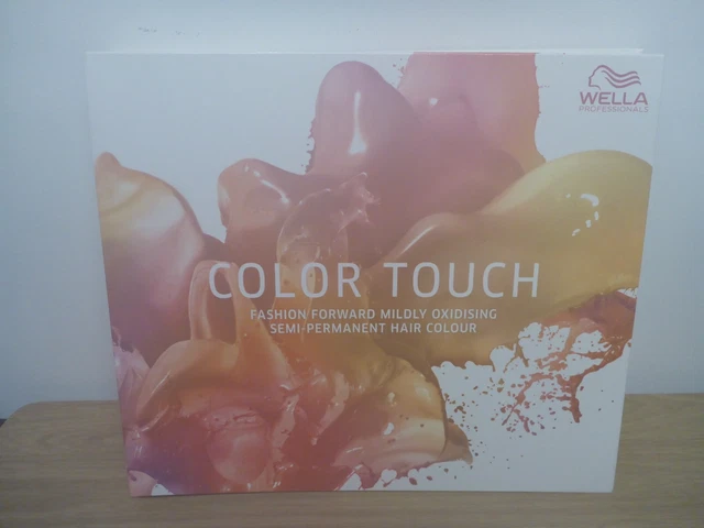 WELLA COLOR TOUCH Hair Shade Chart Colour Chart Guide Book £24.99 ...