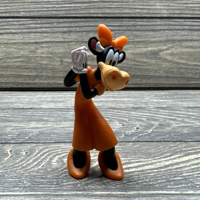 DISNEY JUNIOR MICKEYS Clubhouse Claribelle Cow Orange Dress Plastic ...