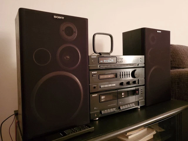 VINTAGE SONY LBT-D105 , Stereo System Cassette Player. CASSETTE NOT ...