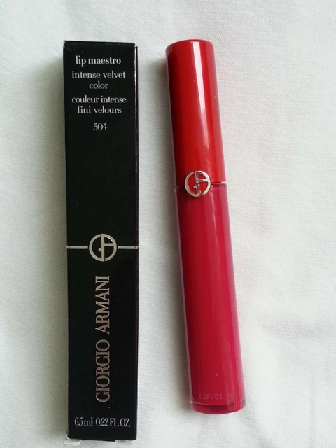 ROUGE A LEVRES Lip maestro 504 de GIORGIO ARMANI EUR 20 00 PicClick FR
