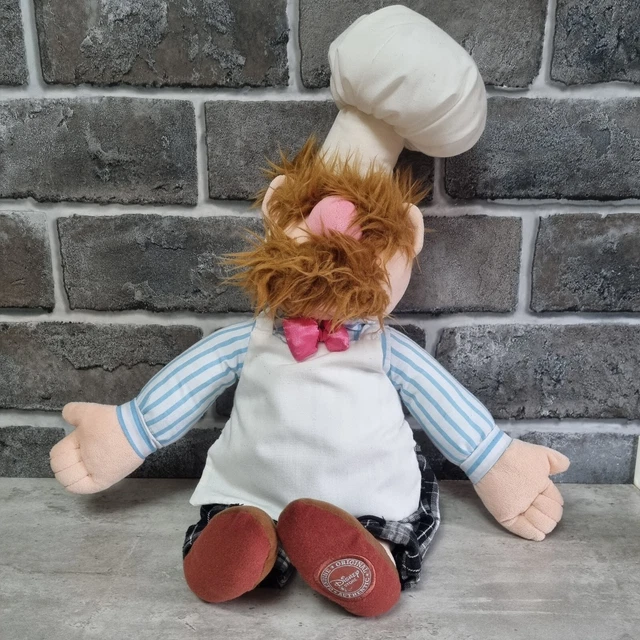 DISNEY STORE MUPPETS Swedish Chef Plush 55cm Genuine Disney Stamped ...