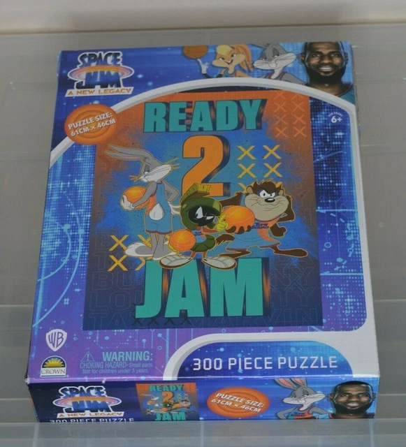 SPACE JAM A New Legacy Jigsaw Puzzle 300 Piece Puzzle LeBron Bugs Taz ...
