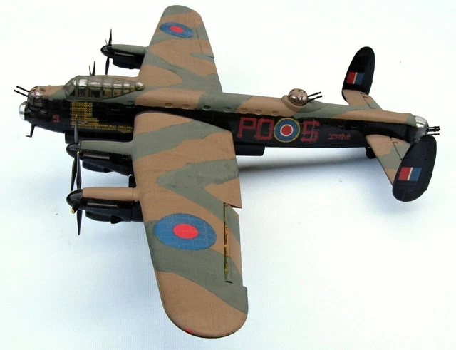 AVRO LANCASTER B.MK.I, RAF, 1943,scale 1/72 built model £36.95 ...