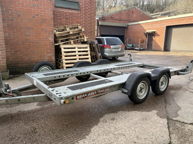 BRIAN JAMES 12FT Car Transporter Trailer *HIRE* £70.00 - PicClick UK