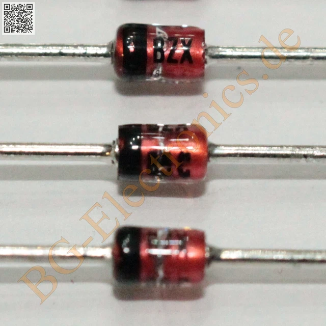 40 X BZX85C30 Zener Diode 30V 1.3W 200mA Vishay DO-35 40pcs £19.97 ...
