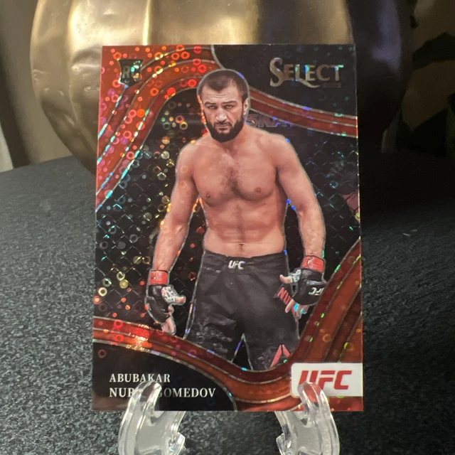 ABUBAKAR NURMAGOMEDOV UFC 2022 Select Octagonside Red Disco Prizm ...