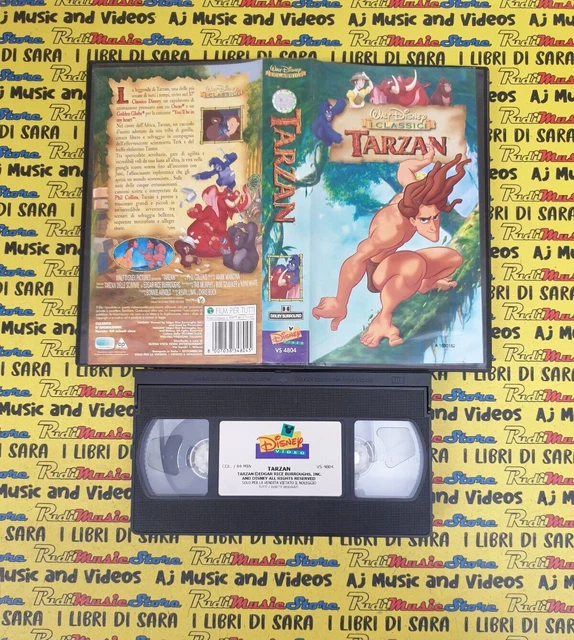 VHS*FILM TARZAN 2000 ANIMAZIONE WALT DISNEY I CLASSICI VS 4804 (F205 ...