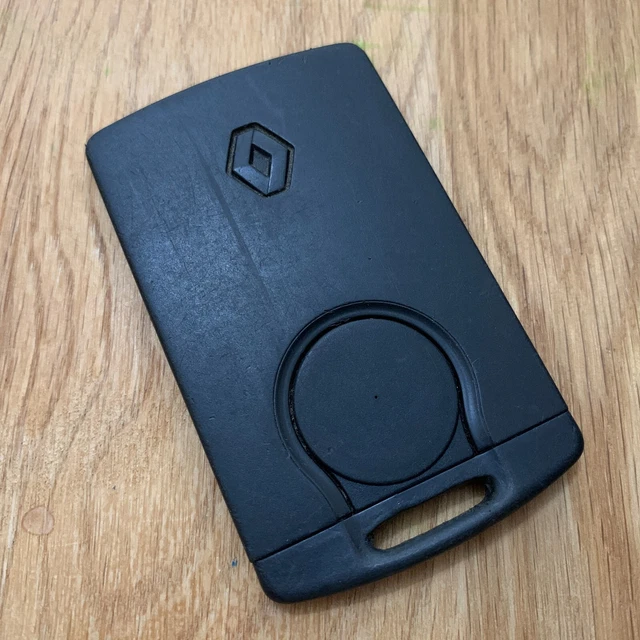 GENUINE ORIGINAL RENAULT Clio Megane 4 Button Remote Key Card Fob ...