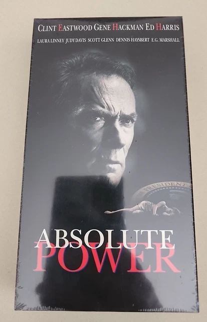 ABSOLUTE POWER CLINT Eastwood VHS Tape 1996 Rated R Warner Bros Sealed ...