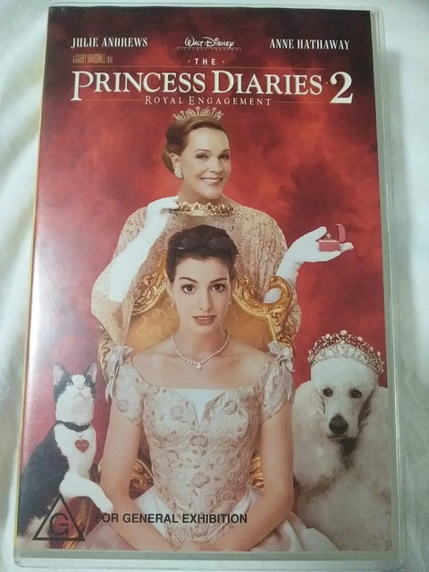 DISNEY - THE PRINCESS DIARIES 2 ( Royal Engagement) - Vintage VHS $30. ...