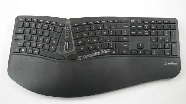 PERIXX WIRELESS ERGONOMIC Keyboard and Mouse Combo PERIDUO-605 Grade B ...