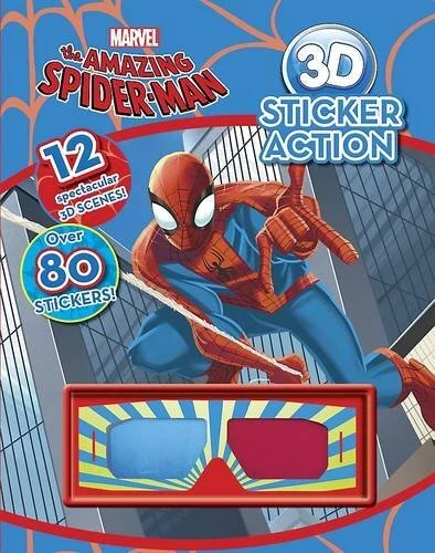 MARVEL THE AMAZING Spider-Man 3D Sticker Action (Marvel 3d Stick EUR 19 ...