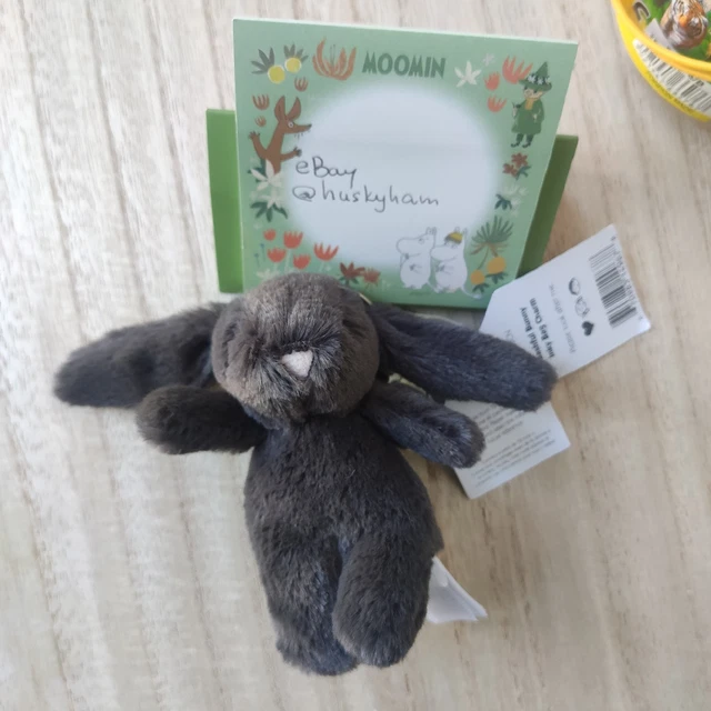 JELLYCAT BUNNY INKY Bag Charm BB4IBCN BNWT New With Tags Keychain ...