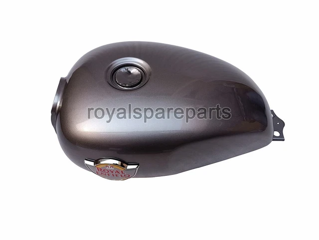 GENUINE ROYAL ENFIELD Interceptor 650 Silver Spectre Fuel Gas Petrol ...