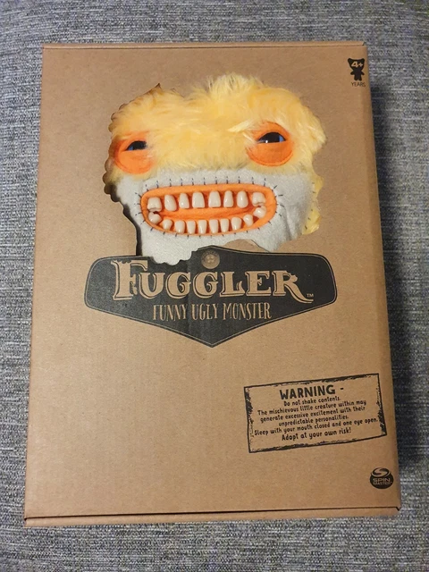 *VERY RARE SEALED BNIB* Fuggler Funny Ugly Monster Awkward Bear Yellow ...