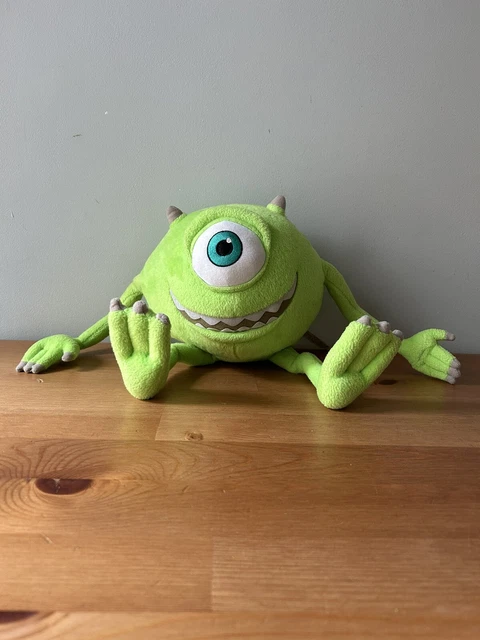 MONSTERS INC. MIKE Wazowski Plush Soft Toy Disney Pixar Year 2000 11 ...