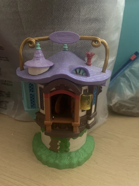 DISNEY ANIMATORS COLLECTION MINI Micro Tangled Rapunzel Castle House ...