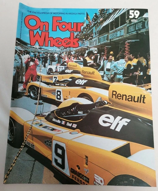 MAGAZINE - 1980S Orbis On Four Wheels Encyclopedia Of Motoring Vol 2 ...