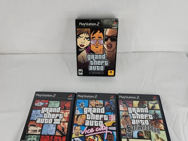GTA GRAND THEFT Auto Trilogy (PS2 Playstation 2) Tout neuf EUR 59,28 ...