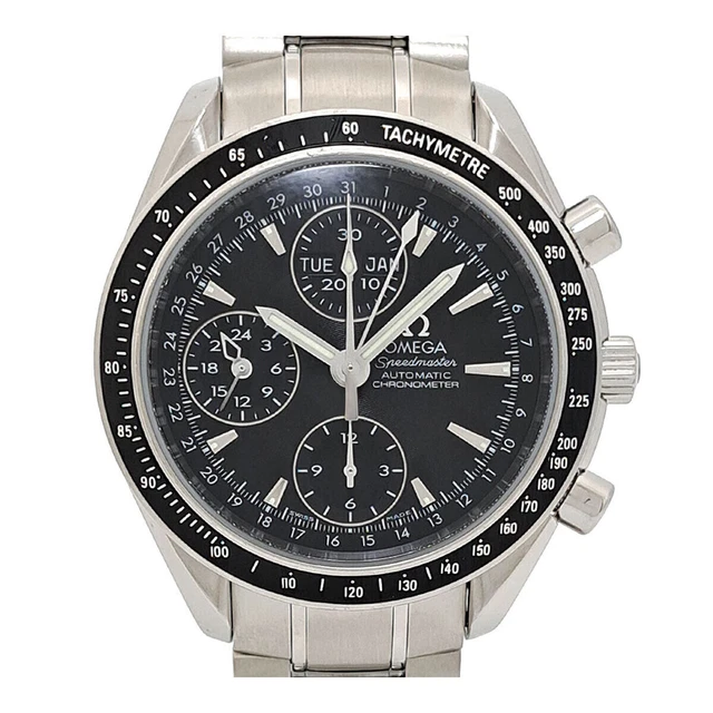 OROLOGIO DA UOMO OMEGA Speedmaster Triple Calendar 3220.50 nero usato ...