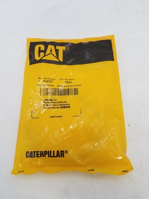 CATERPILLAR CAT 6V6707 NBR O-Ring Seal Power Steering Radiator ...