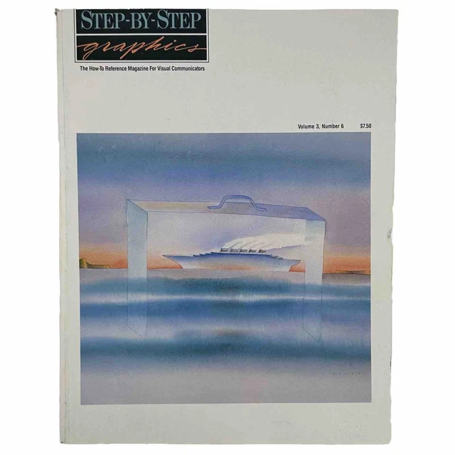 STEP BY STEP Graphics Magazine Vol 3 No 6 Sep 1987 Travelling Jean ...