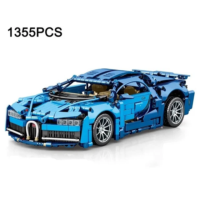 BUILDING BLOCKS TECHNIC Race Car Block Bugatti Chiron New Sealed £38.85 ...