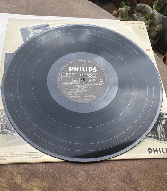 RARE VINYLE 33T Johnny Halliday et ses fans Palais des sports 1967 Pas ...