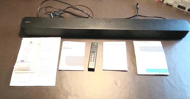 SONY SOUND BAR HT-S100F/SF150 USED ONCE UNDER WARRANTY £75.00 - PicClick UK