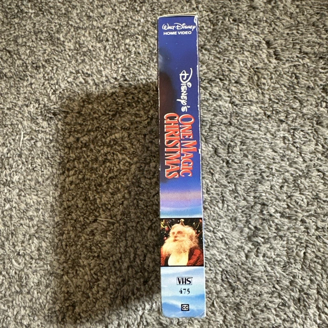 DISNEY’S ONE MAGIC Christmas VHS 88 Minutes Color Rate G Mary ...