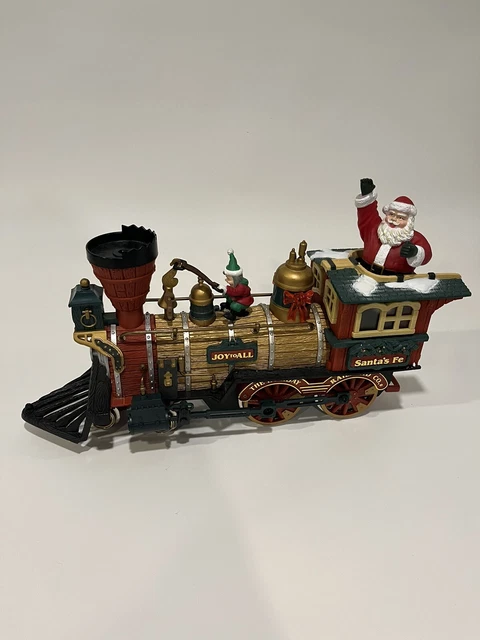 NEW BRIGHT HOLIDAY Express Animated Christmas Train Set 380s Tested ...