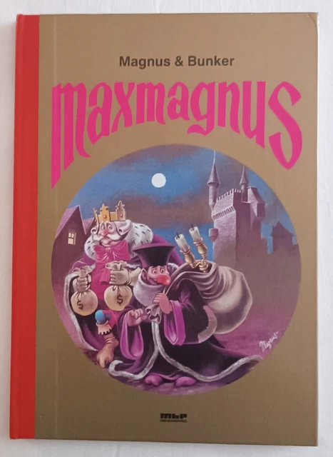 MAGNUS & BUNKER Maxmagnus Rara Variant Gold Tiratura Limitata Mbp 1992 ...