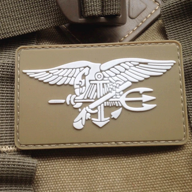 U.S. NAVY SEAL Team Trident Logo 3D Pvc Usa Tactical Army Patch £7.79 - PicClick UK