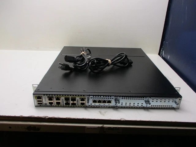 CISCO ISR4431/K9 V01 Gigabit Integrated Services Router W/2 AC power ...