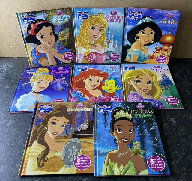 BUNDLE OF 8 Disney Princess Story Reader Me Reader Series of Hardback ...
