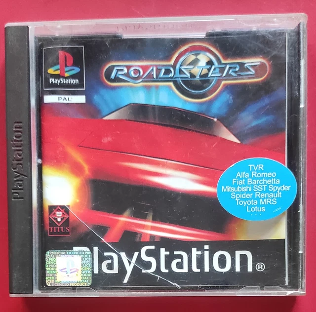ROADSTERS PS1 GAME Guide sony PLAYSTATION 1 Italian Eu Collection ...