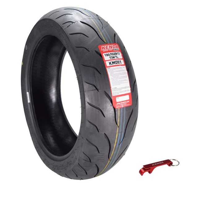 KENDA KM1 SPORT Touring Rear Motorcycle Tire 180/55ZR17 73W TL 180/55 ...