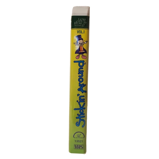 STICKIN AROUND VHS Rare Animation OOP $15.34 - PicClick AU