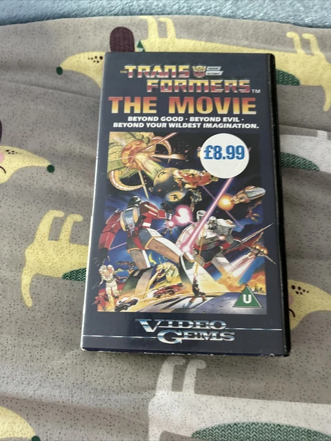 TRANSFORMERS THE MOVIE 1986 VHS video cassette UK 1987 RARE £9.49 - PicClick UK