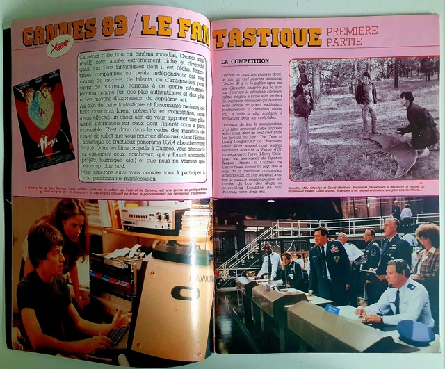 L'ÉCRAN FANTASTIQUE N°35 (06/1983) *Horreur-Sf-Fantastique* War Games ...